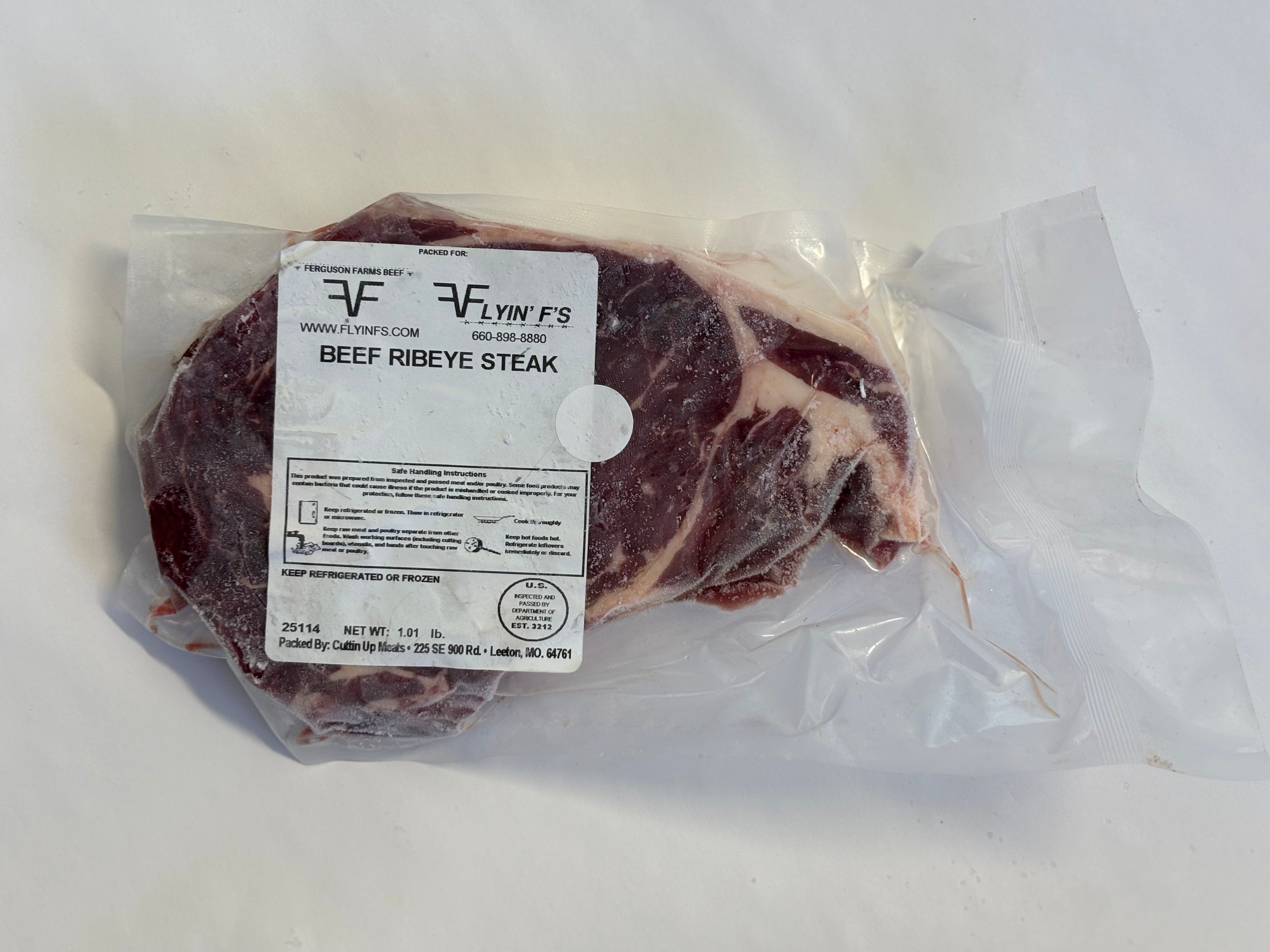 Straight Off The Ranch Ribeye – Flyin’ F’s